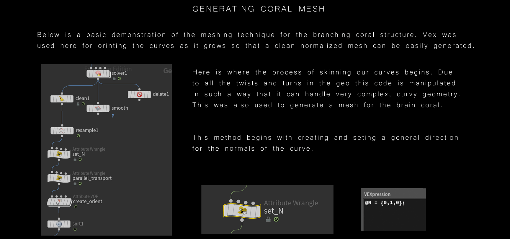 Houdini Procedural Coral Reef – MEREDITH O'MALLEY
